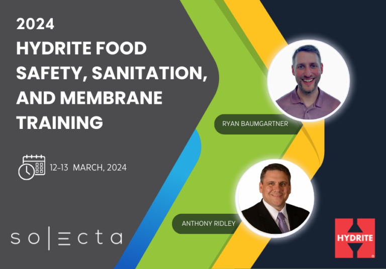 2024 Food Safety, Sanitation & Membrane Training - Texas Tech | Solecta